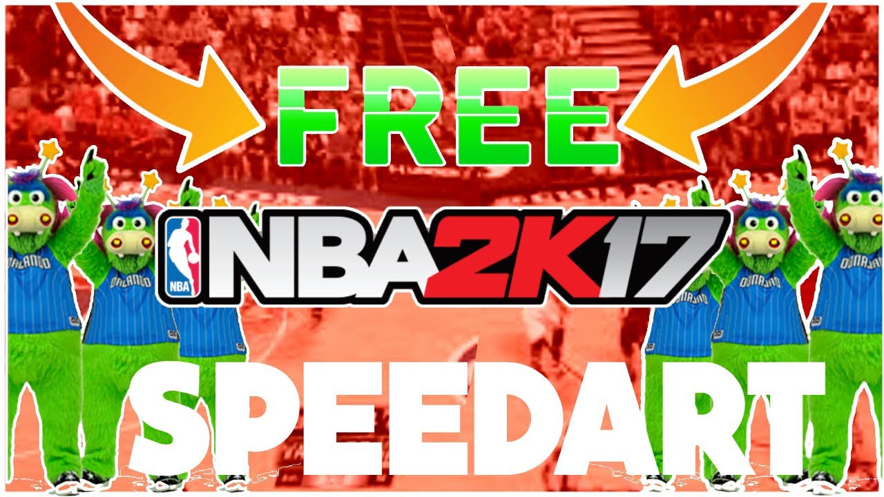 NBA 2K Banner SPEED ART (FREE Download ) - YouTube