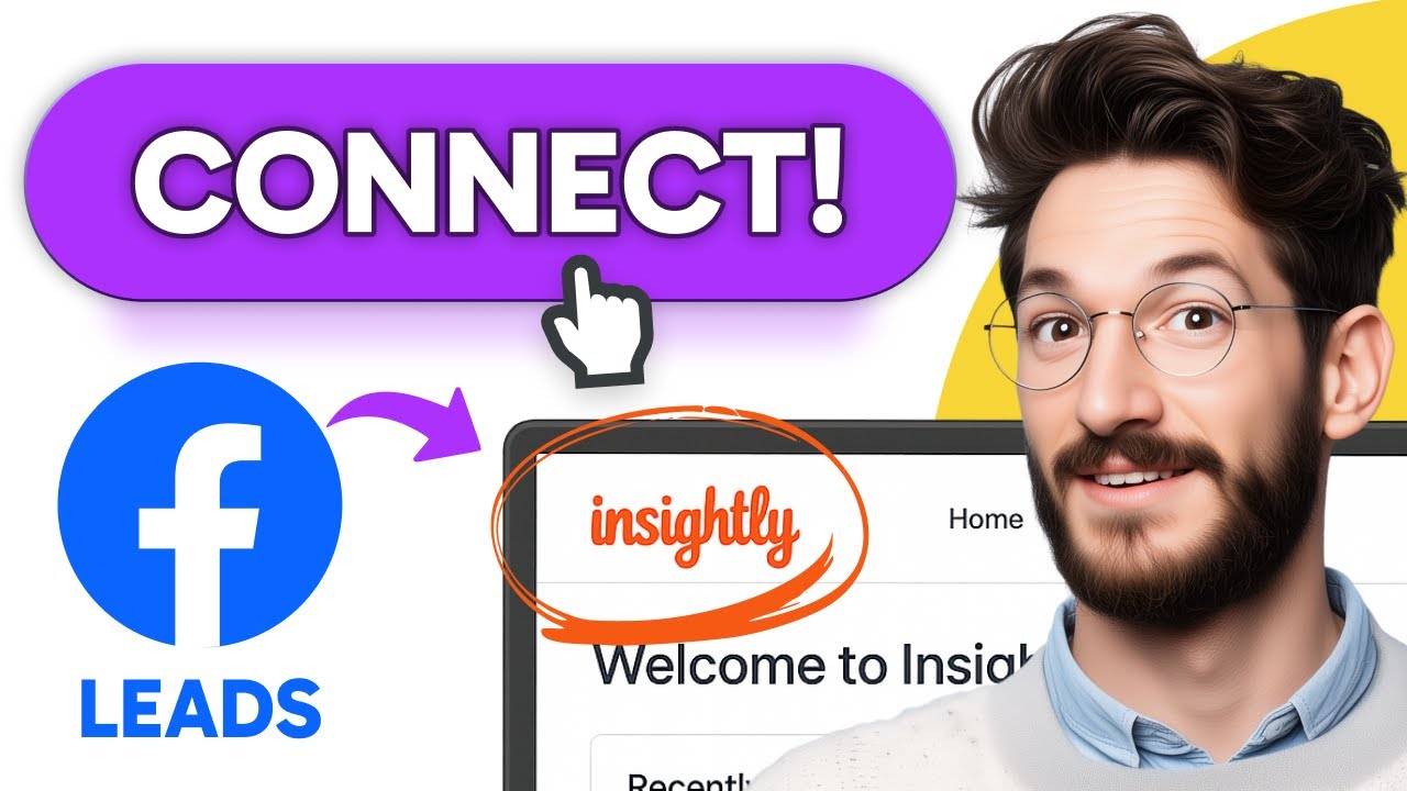How to CONNECT FACEBOOK LEADS to Insightly CRM (Step by Step) - YouTube