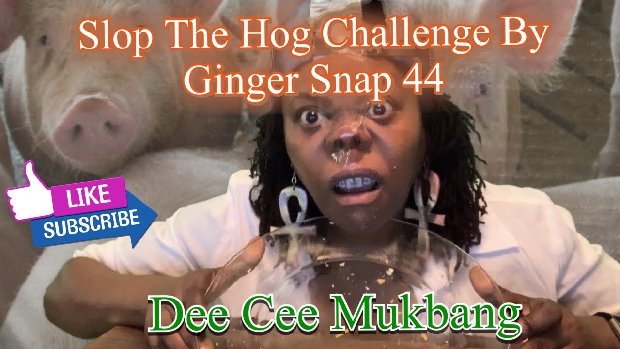 Slop The Hog Challenge By Ginger Snap 44 - YouTube