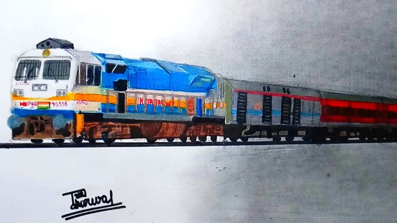WDP-4D Drawing || SWAY || Step By Step - YouTube