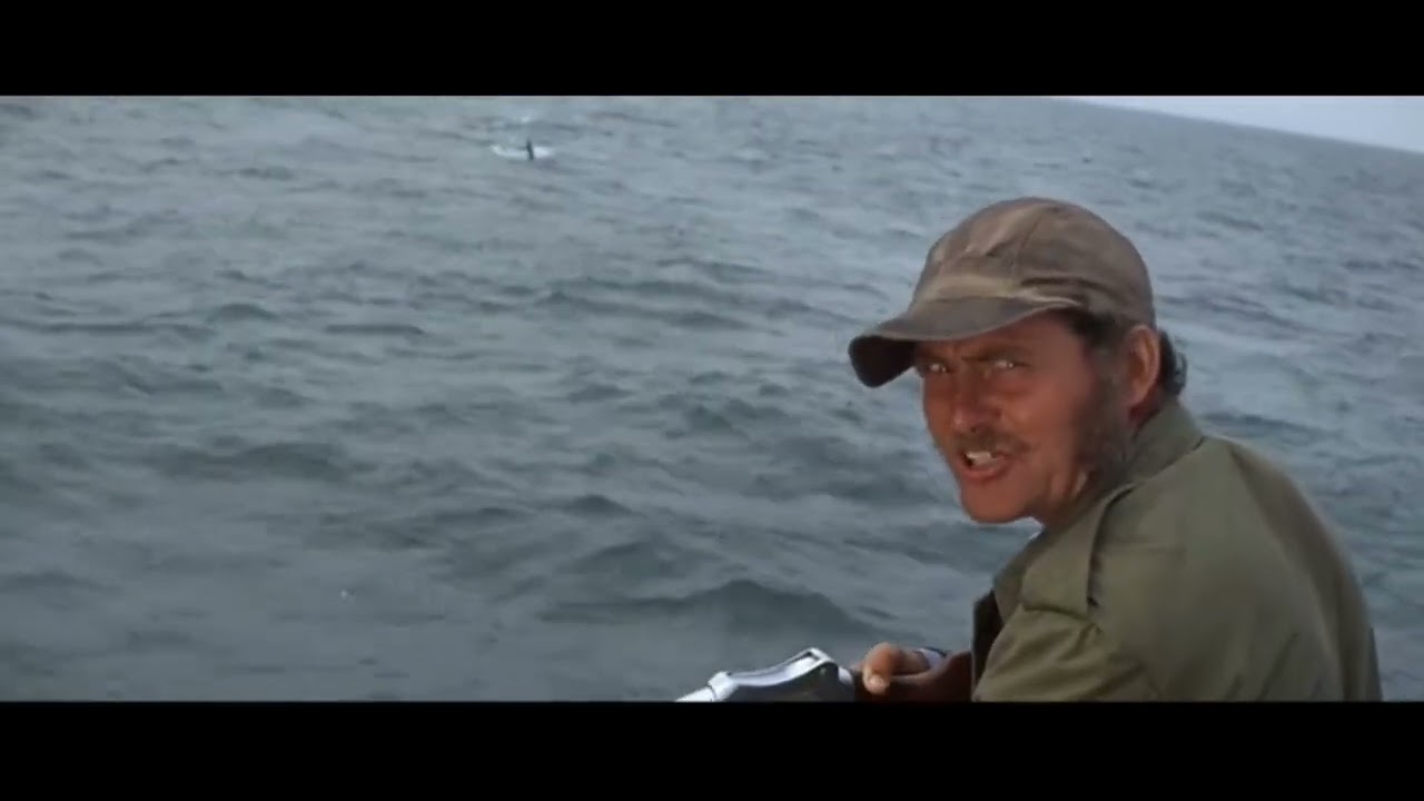 Jaws (1975) Shark Hunt (6/10) 1050HD - YouTube