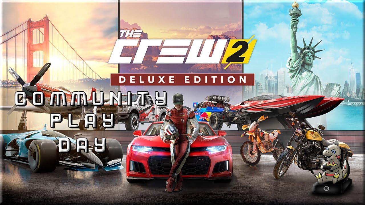 [LIVE] Crew 2 Community Fun Time - YouTube
