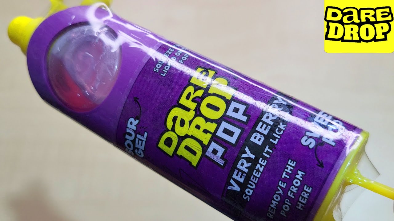 Dare Drop Pop Very Berry Pop & Sour Gel | Ingredients, Taste, Price ...