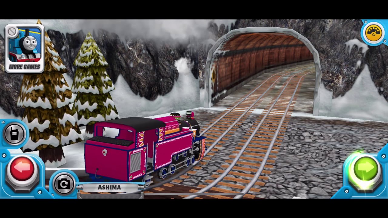 Watch Ashima Go Around Tidmouth in Winter - Girl Train - Thomas Tank ...