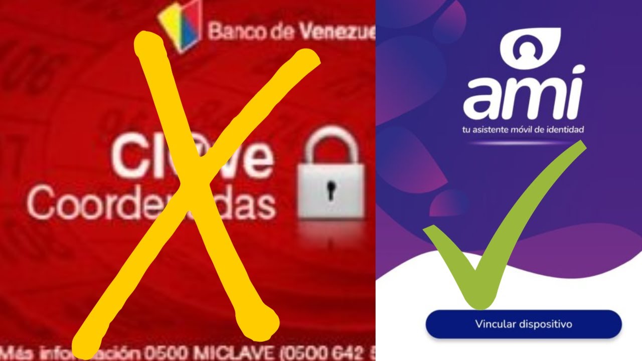 NUEVA APLICACION AMI VEN BANCO DE VENEZUELA REMPLAZO TARJETA DE ...