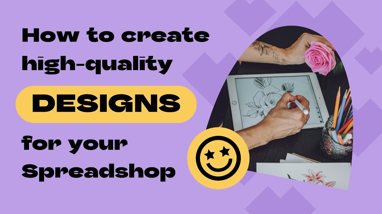 How to create high quality designs for perfectly printed products - YouTube