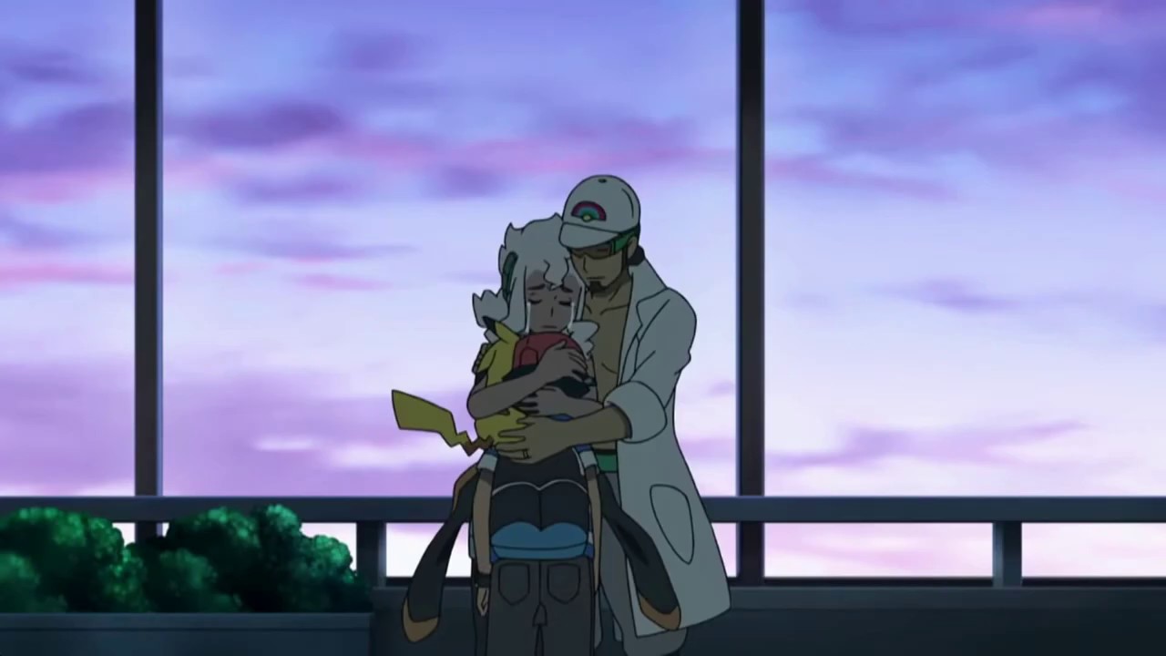 Professor Kukui And Burnet Say Goodbye To Ash Pokemon Sun And Moon Episode 146 English Sub Clip