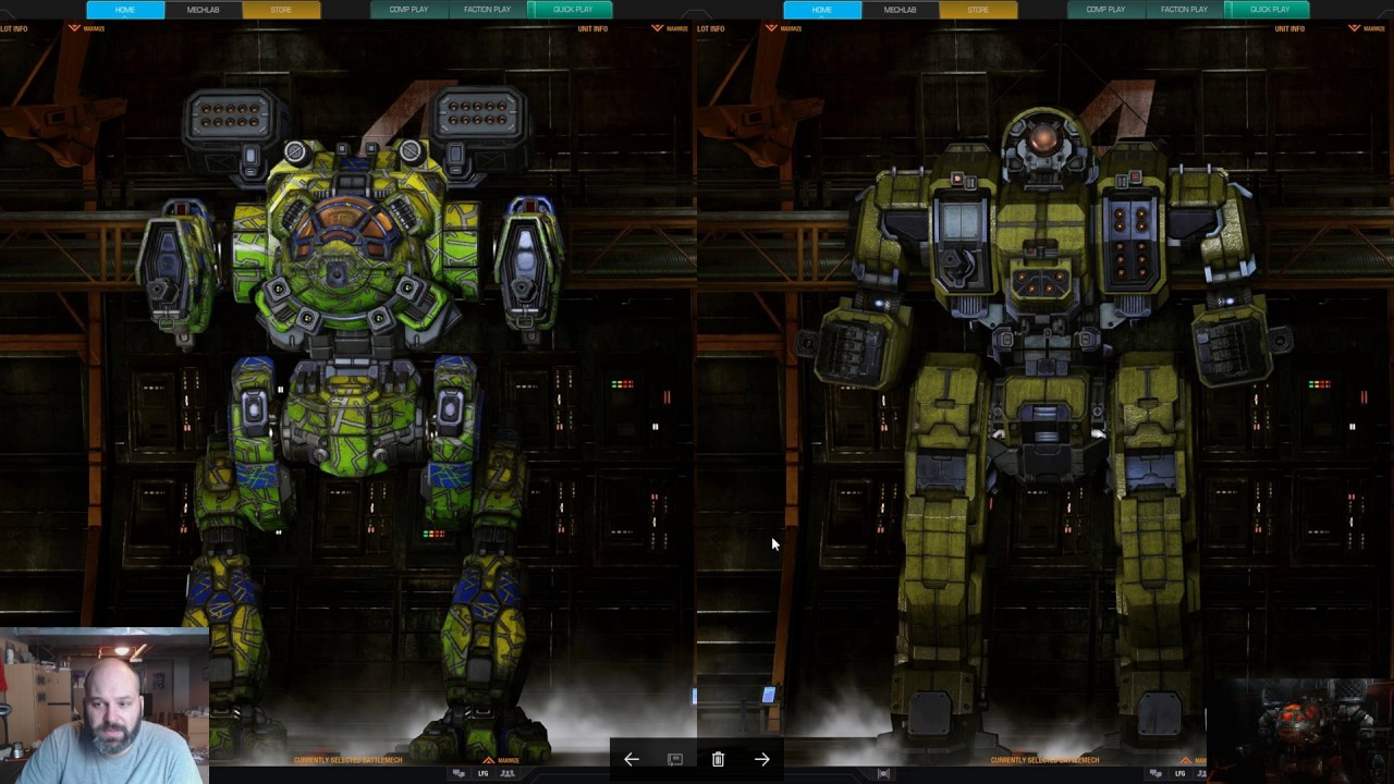 MechWarrior Online: Civil War Mech Scale's (and some Smoked Meat) - YouTube