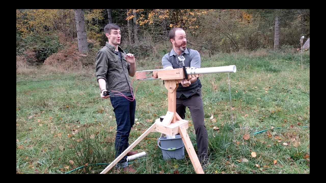 RAPID FIRE potato gun, the POTOWITZER - YouTube