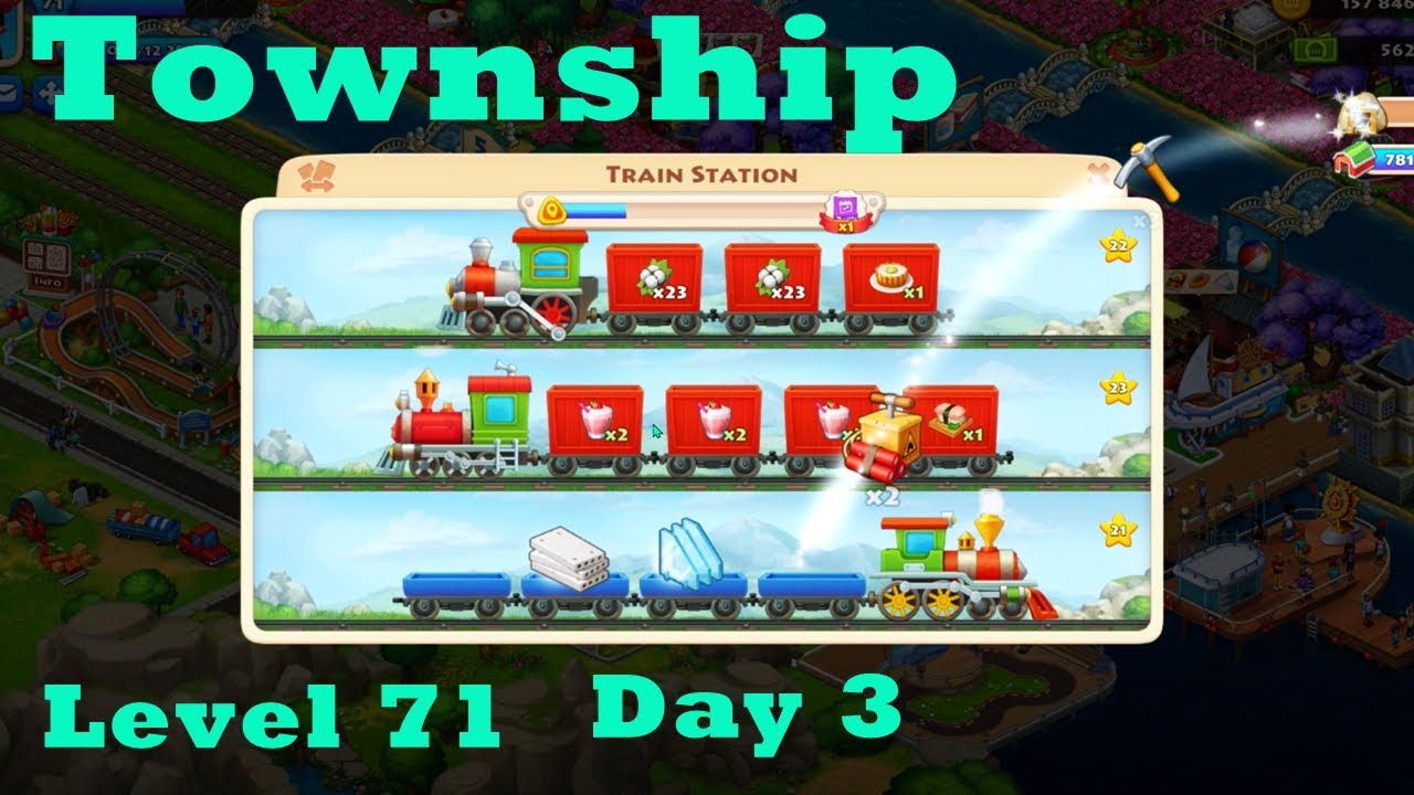 Township Level up 71 Day 3 Walkthrough Routine| new goods buildings ...