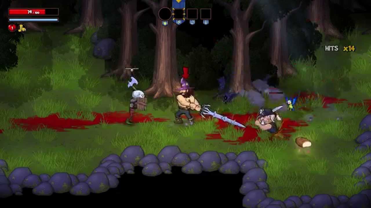 Rampage Knights Gameplay ita in coop! - YouTube