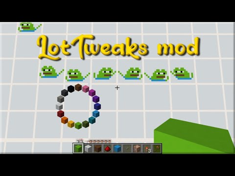 Minecraft 1.18.1 - LotTweaks mod - YouTube