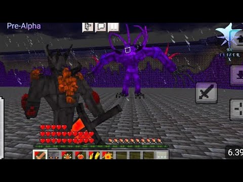 Minecraft Epic Fight Wither Storm Knight Boss - YouTube