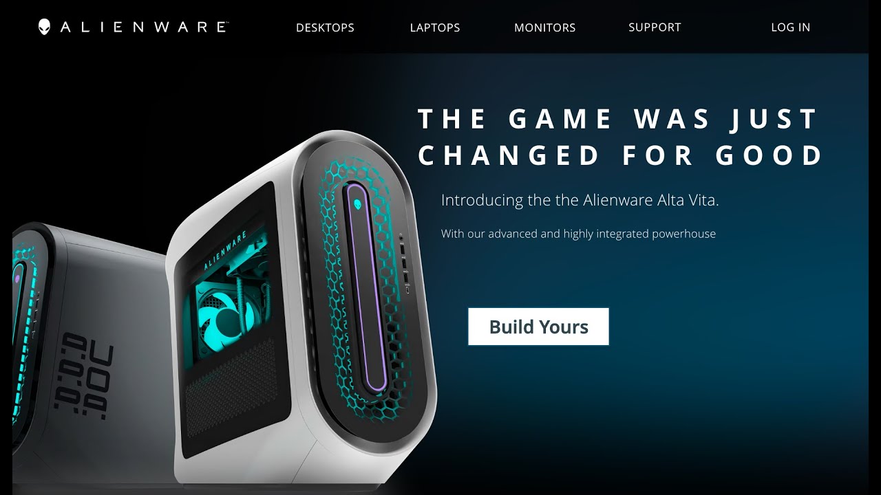 Alienware Website Concept - YouTube