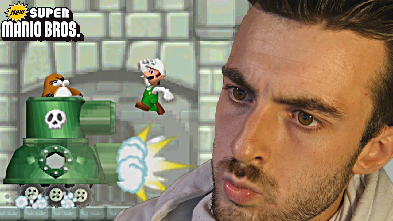 LUIGI VS MONTY TANK ! - New Super Mario Bros. DS #10 - YouTube