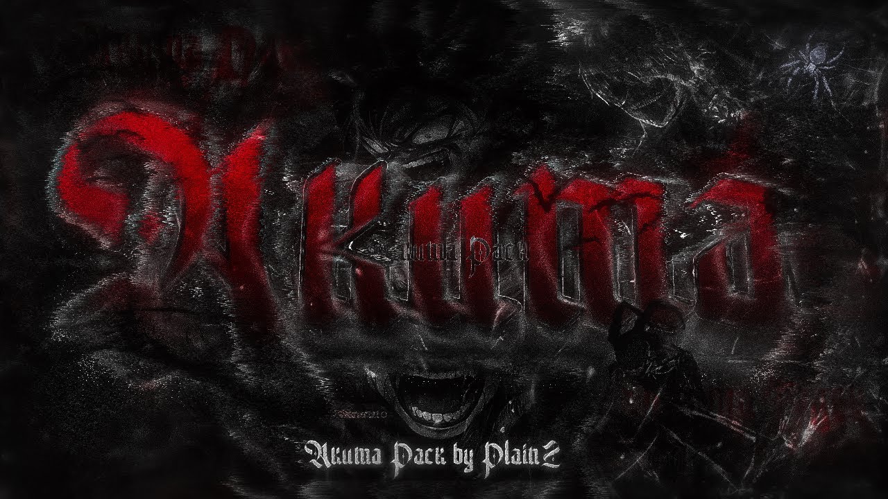 Akuma Pack Best Anime graphics design pack gfx pack - YouTube
