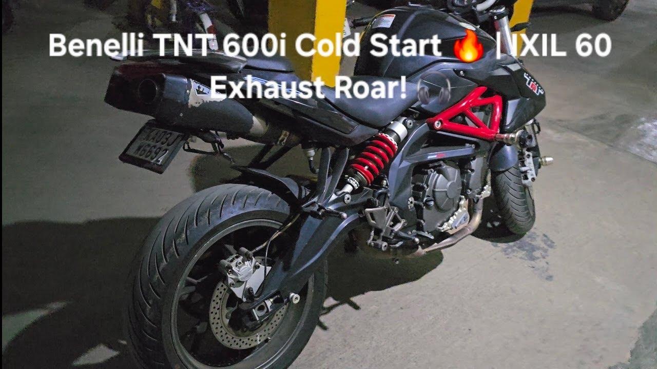 Benelli TNT 600i Cold Start 🔥 | IXIL 60 Exhaust Roar! 🎧 - YouTube