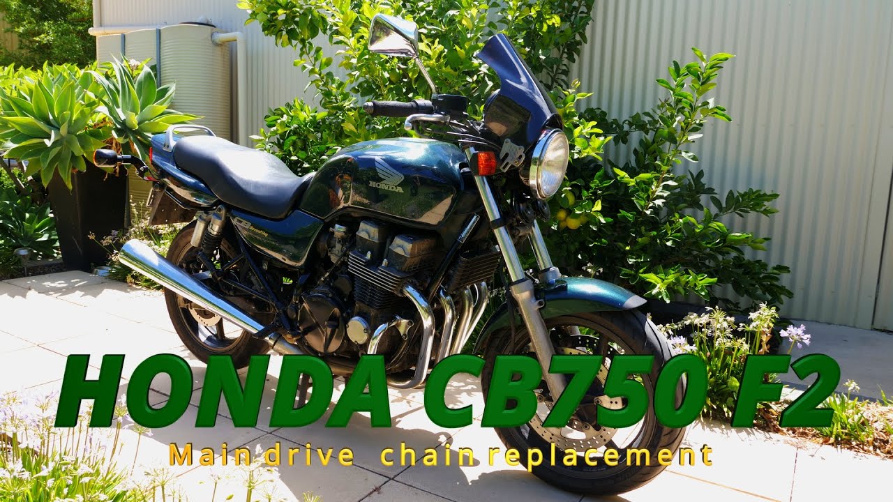 Honda CB750 F2 Chain Replacement - YouTube