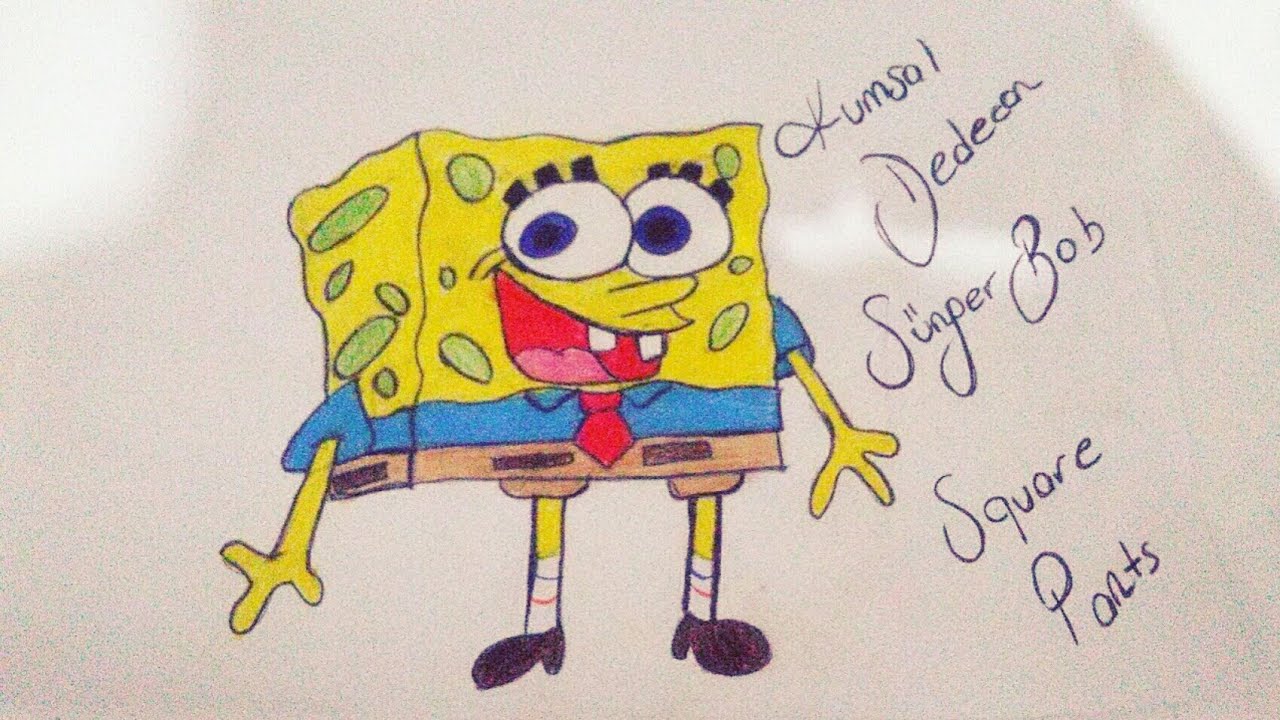 Sünger Bob çizimi.(Sünger Bob drawing) - YouTube