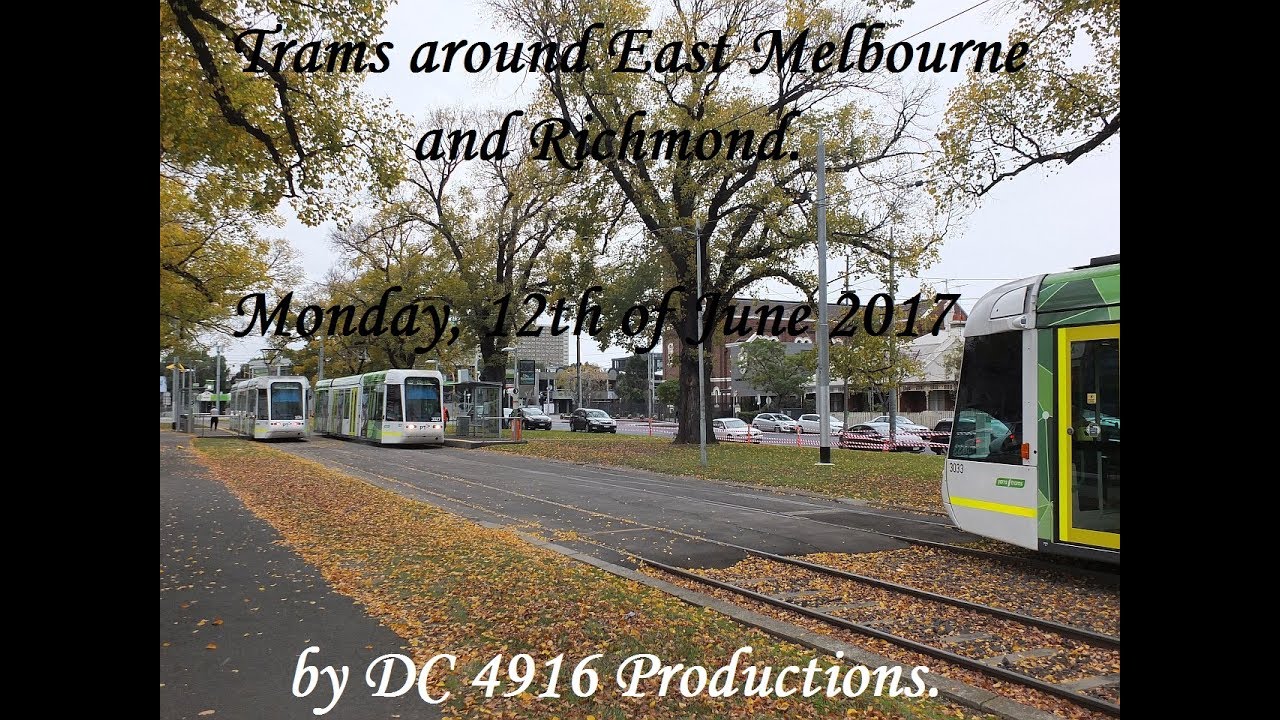 East Melbourne and Richmond Tram Scenes. June 2017 - YouTube