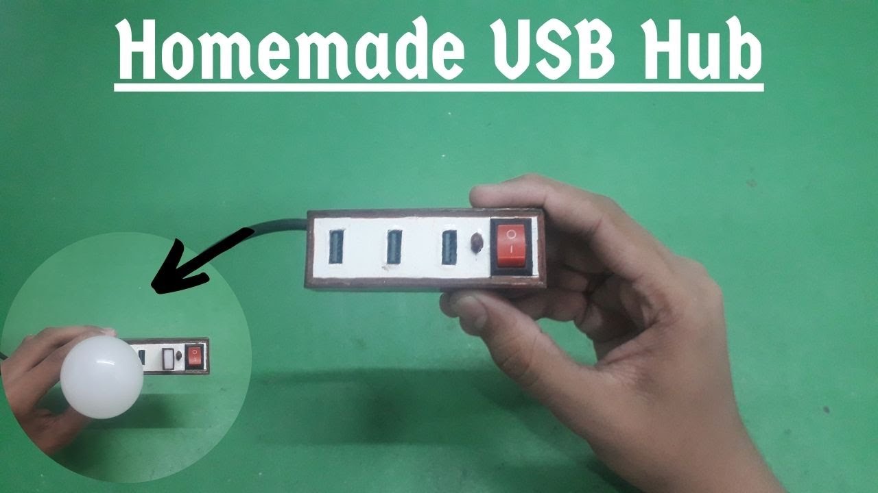 Homemade USB Hub || Complete Testing - YouTube