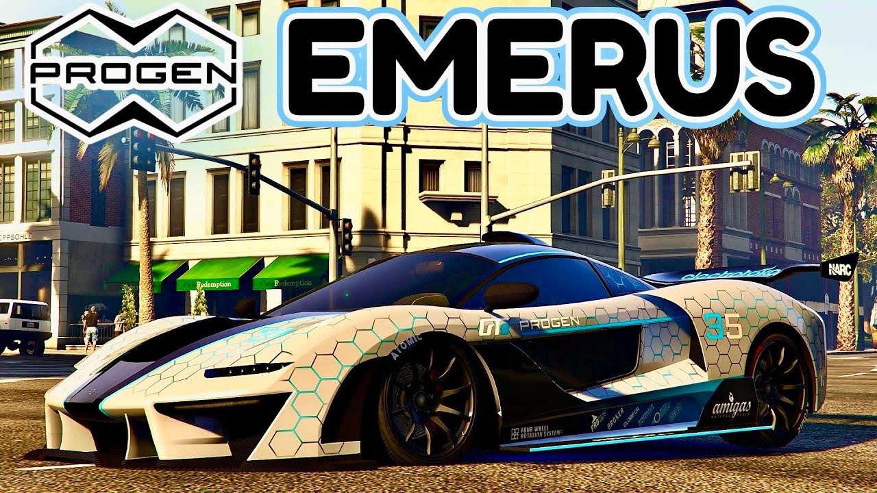 PROGEN EMERUS CUSTOMIZATION|GTA ONLINE - YouTube