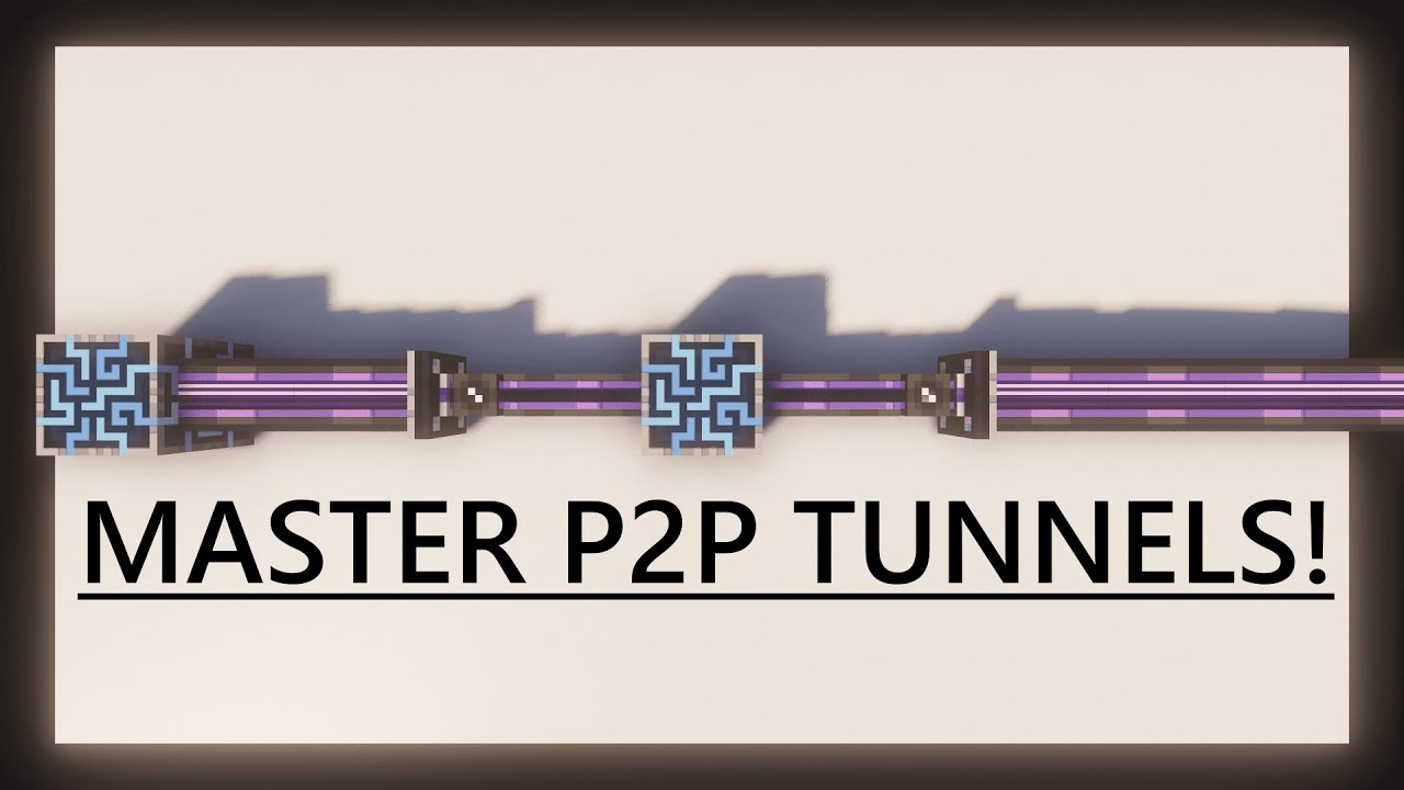 How to use P2P tunnels in AE2, Minecraft 1.21.1 | # 2 - YouTube