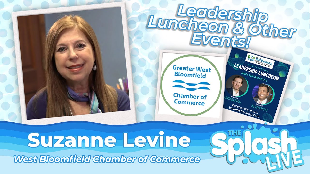 Networking and Detroit Celebrities! | Suzanne Levine | Greater West ...