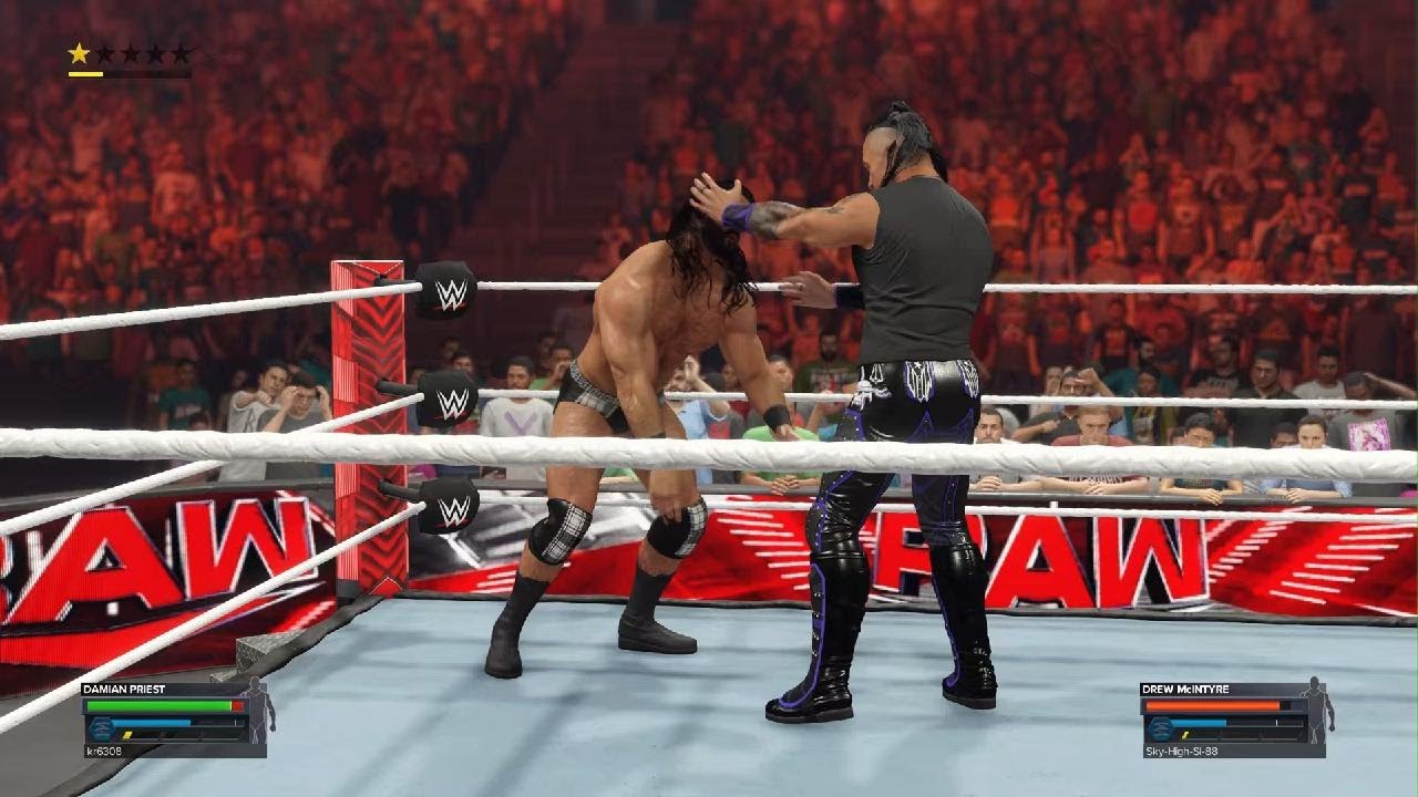 WWE 2K23 UCWL IC Title Finals: Damian Priest vs Drew McIntyre - YouTube