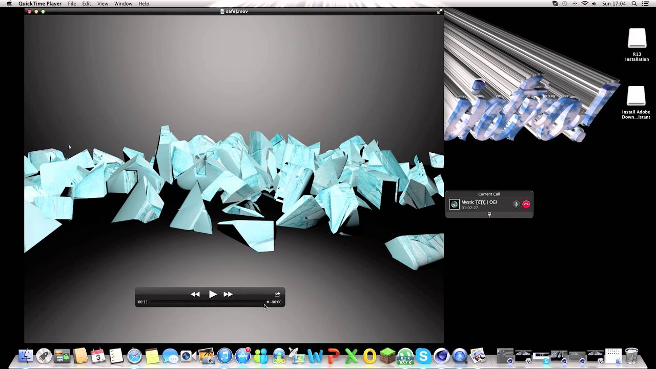 Cinema 4d-Crumbling Text Intro - YouTube