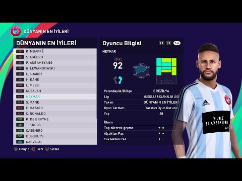 PS4 PES 2021 SEZON YAMASI  DÜNYANIN EN İYİLERİ PS4 PES 21 TRANSFER YAMASI TÜRKİYEDE İLK !! YILDIZ PS