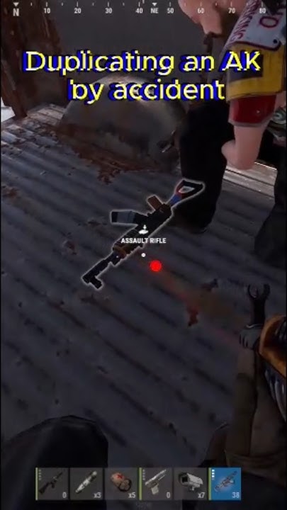 DUPLICATING AN AK in RUST... #rust #solo #rustconsole #gaming #rustclips #rustgame #sologamer ...