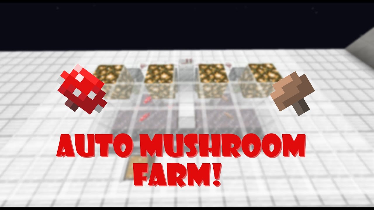 Skyblock Tutorial - Auto Mushroom Farm! - YouTube