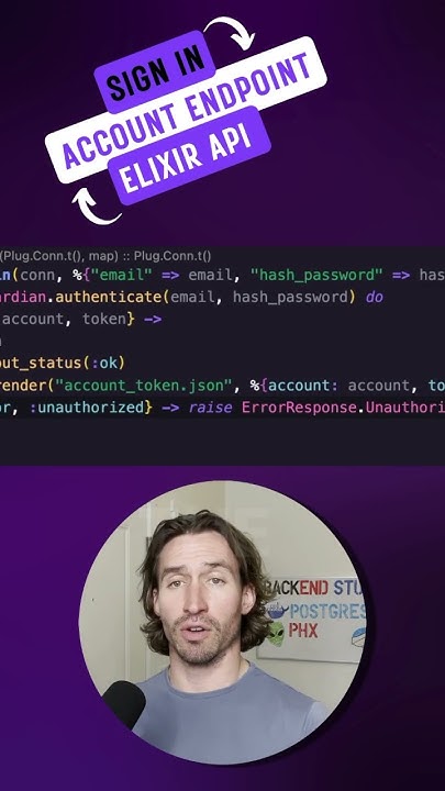 Never store or transmit plain text passwords! Learn how to build an Elixir REST API Project ...