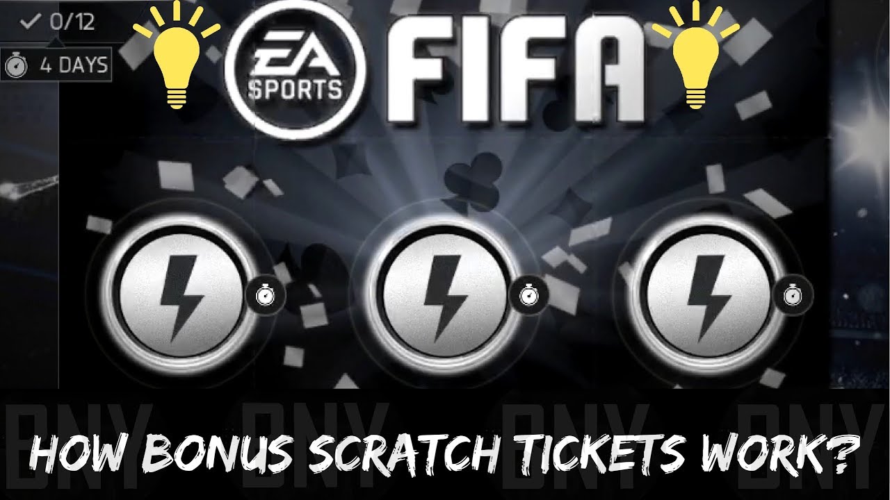 HOW DOES SCRATCH TICKET BONUS WORK? FIFA MOBILE 18 BLACK FRIDAY FLASH ...