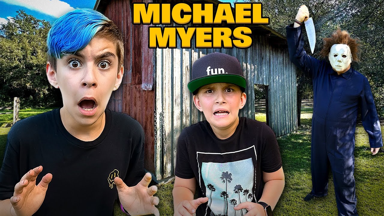 MICHAEL MYERS FOUND US (FUNhouse Family) In Real Life - YouTube