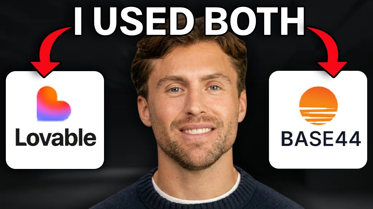 Base44 vs Lovable: Which is the best AI builder? - YouTube