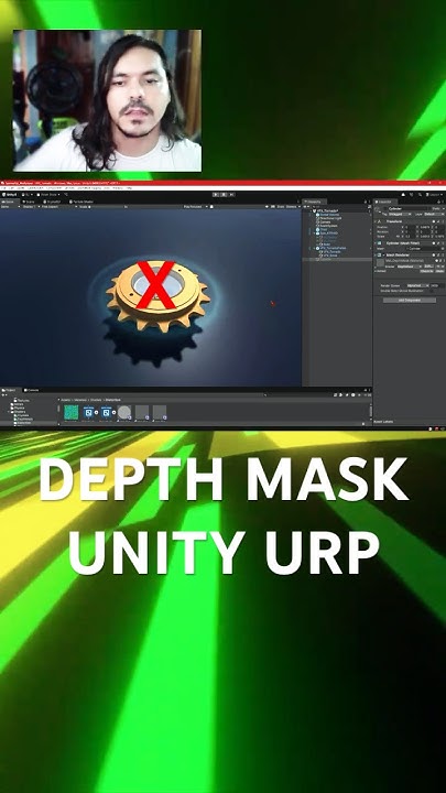Como Usar Depth Mask no Unity URP para Esconder Partículas de Forma Realista #unity #unityurp ...