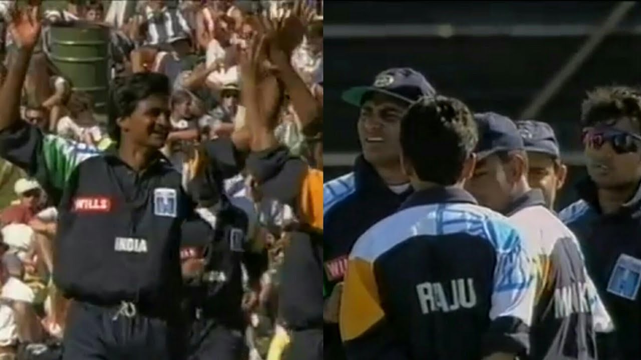 *RARE* Javagal Srinath Brilliant Wicket Taking Bowling Performance vs ...