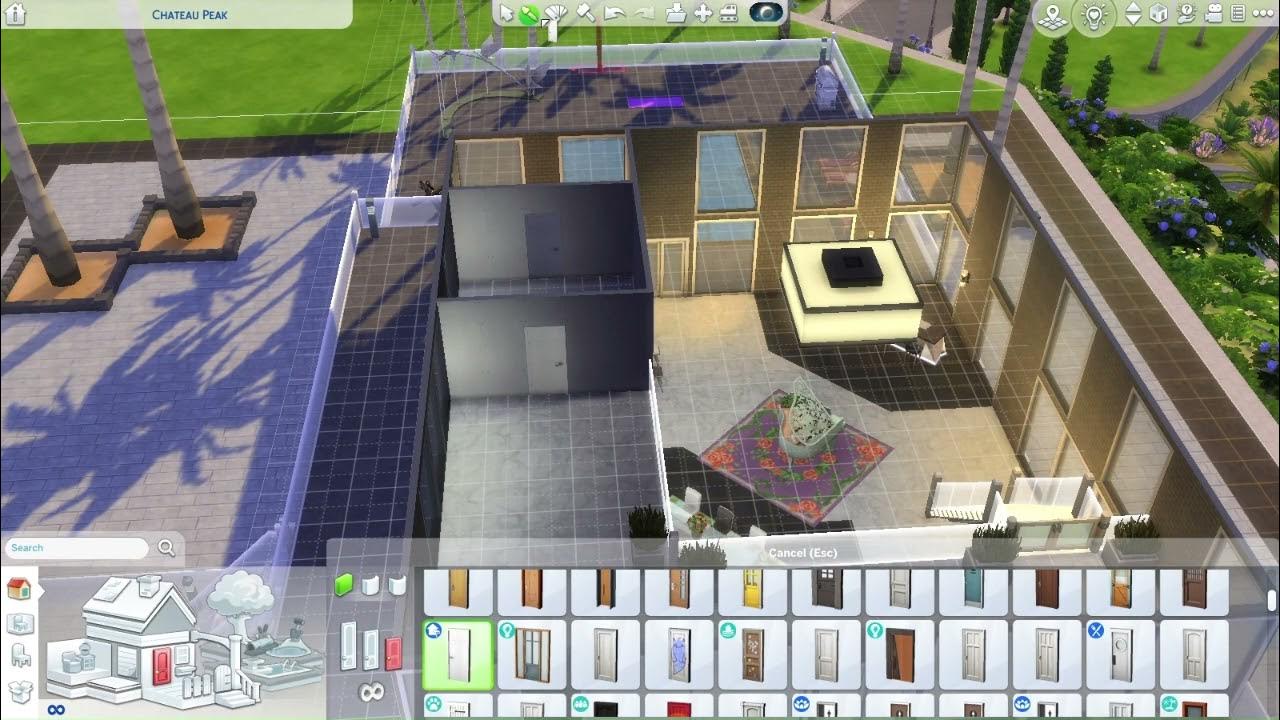 Redoing a mansion in del sol valley // The Sims 4 Speed Building - YouTube