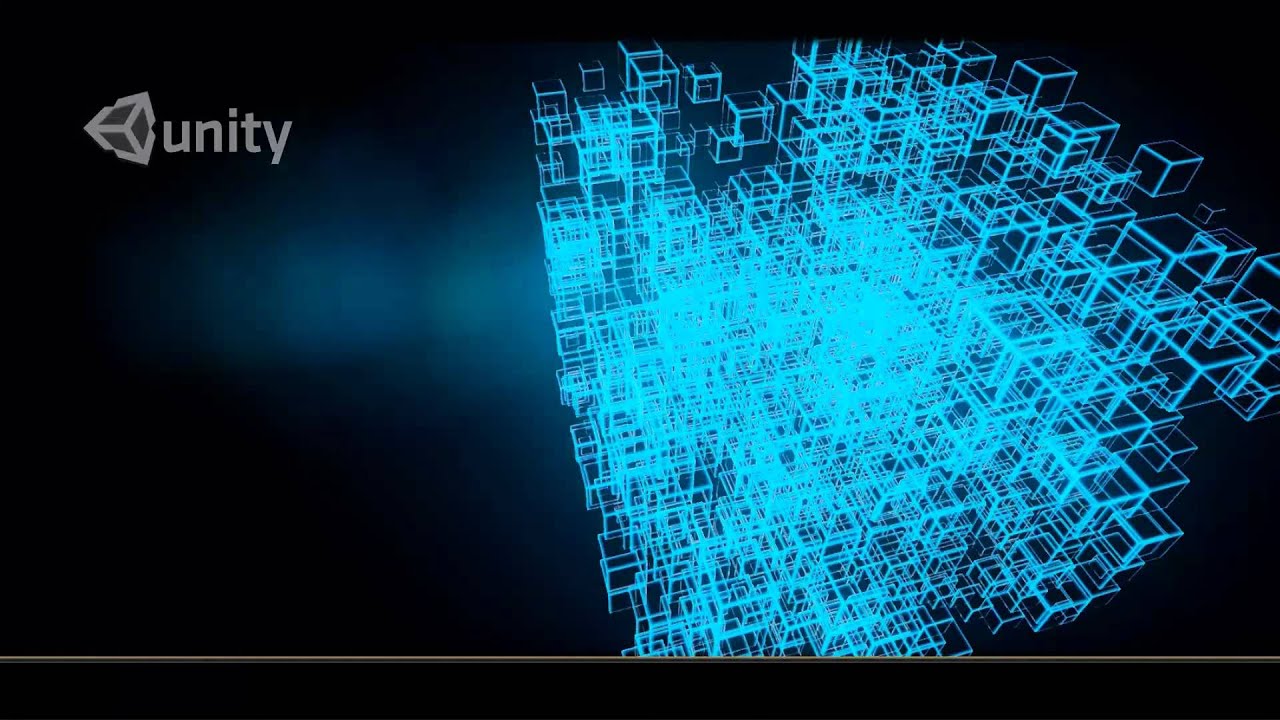 Glow Cubes test in Unreal and Unity - YouTube