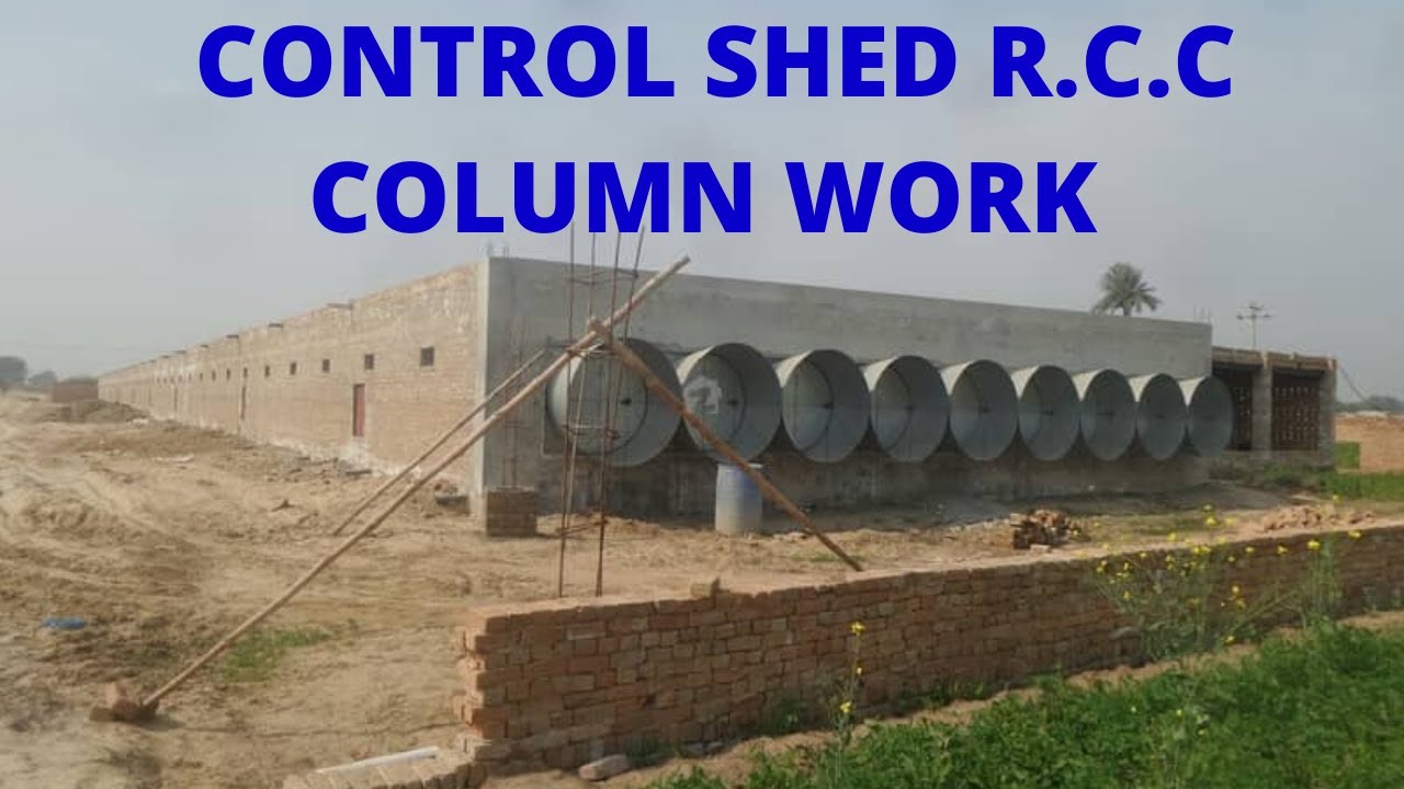 Control Shed R.C.C Column Work - YouTube