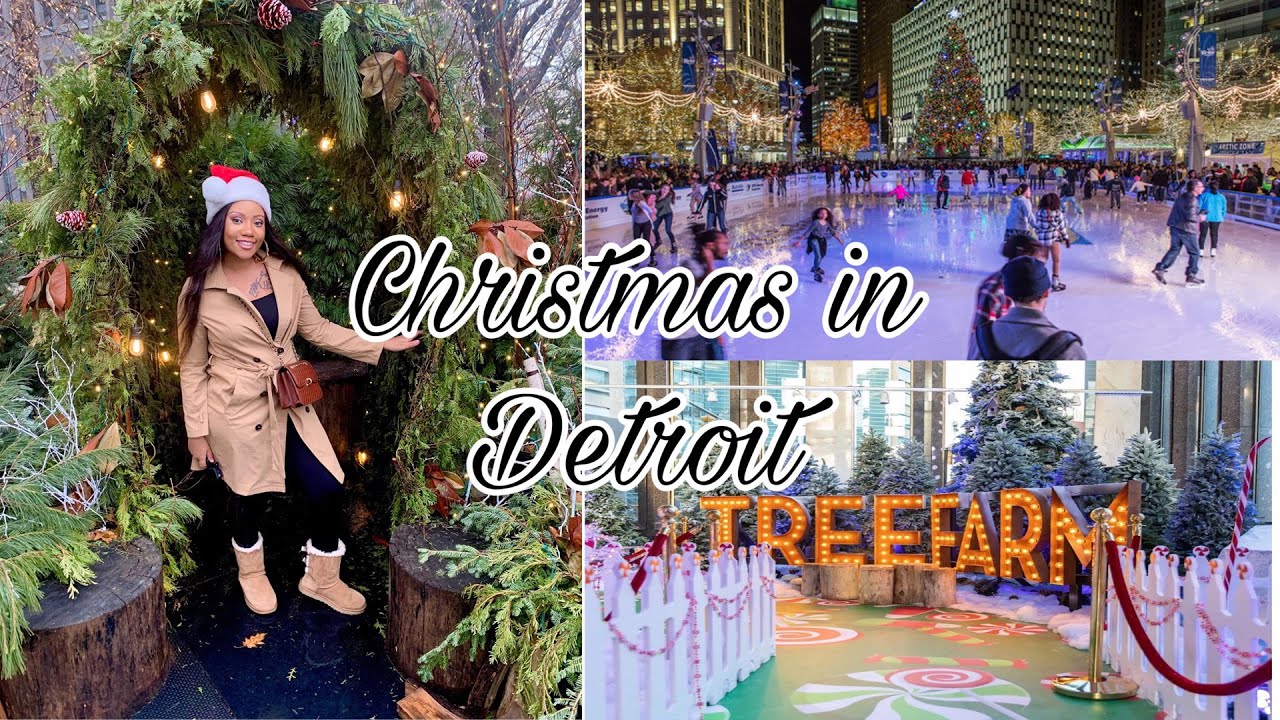 Christmas Downtown Detroit 🎅🏾🎄☃️ - YouTube