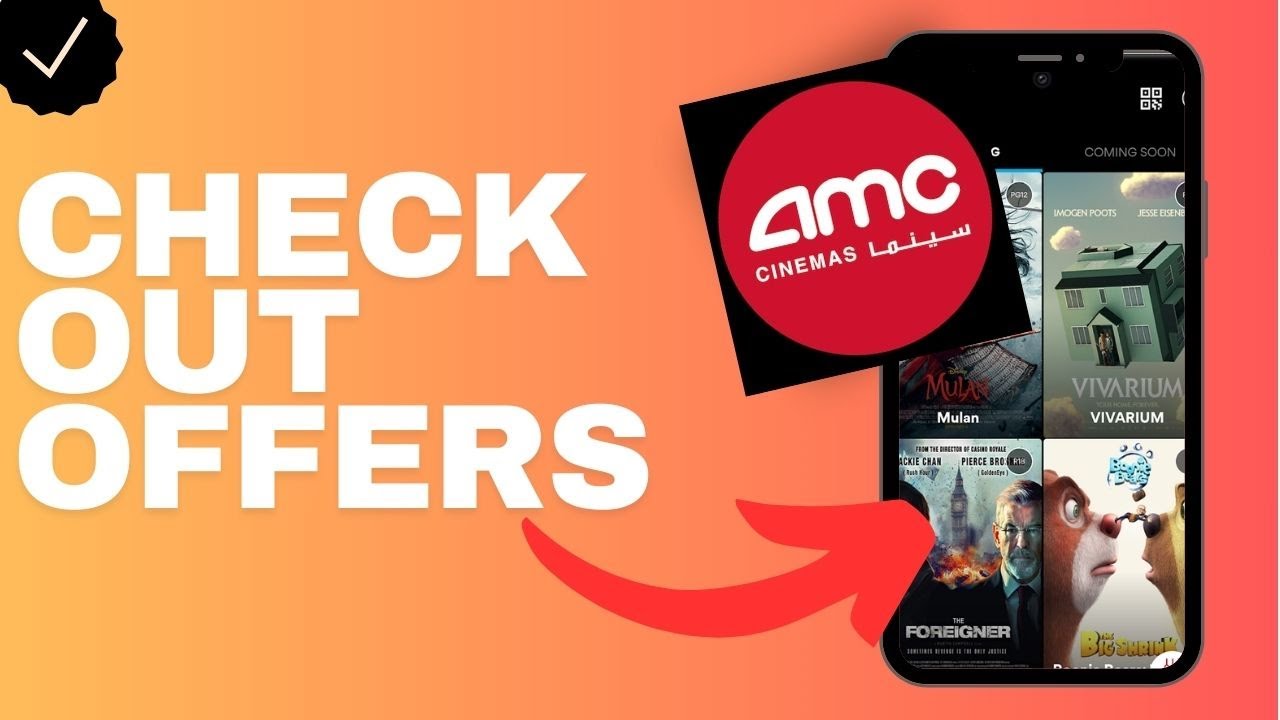 How to check out offers in the AMC Cinemas app? - YouTube