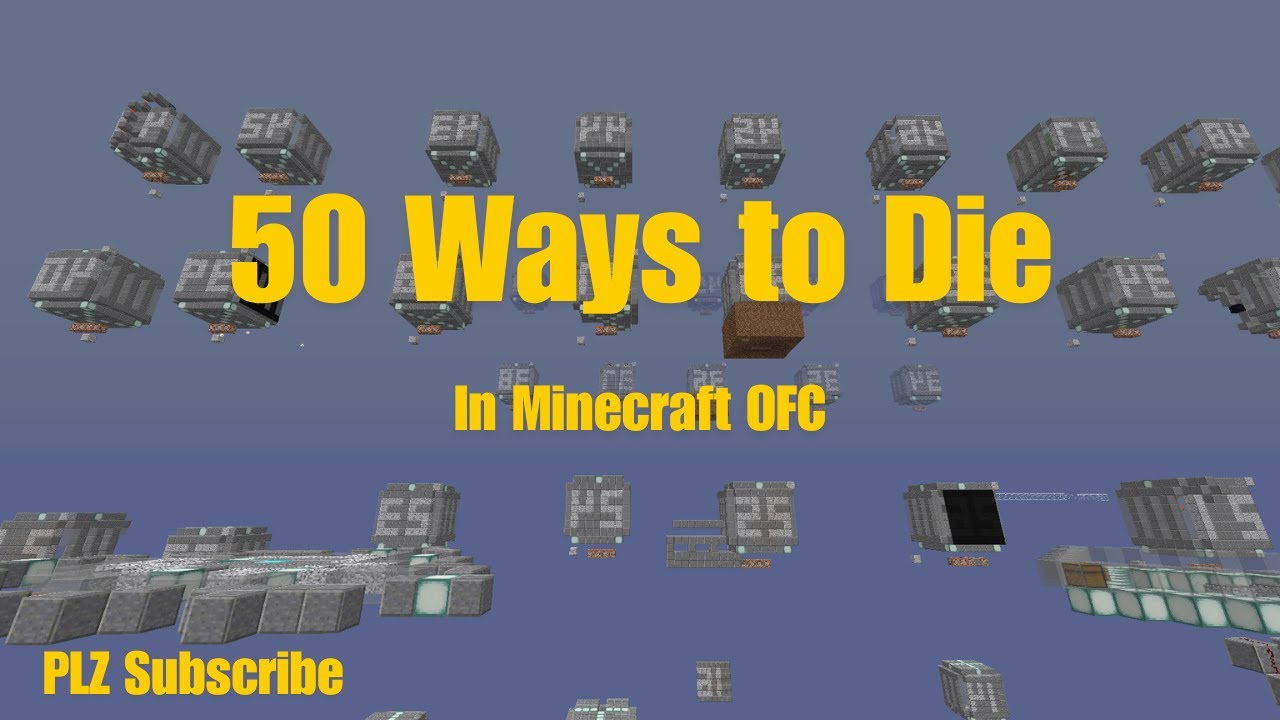50 Ways to Die || Minecraft | - YouTube