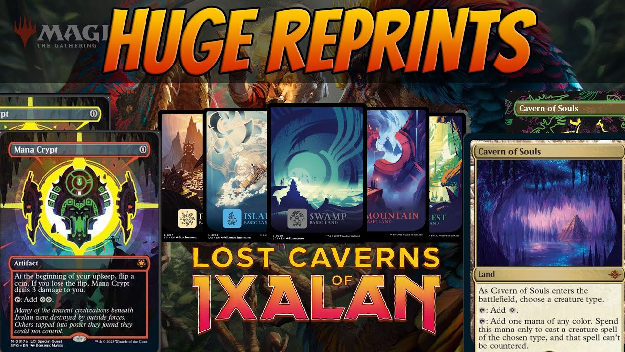First Look at Lost Caverns of Ixalan | Mana Crypt + Cavern of Souls ...