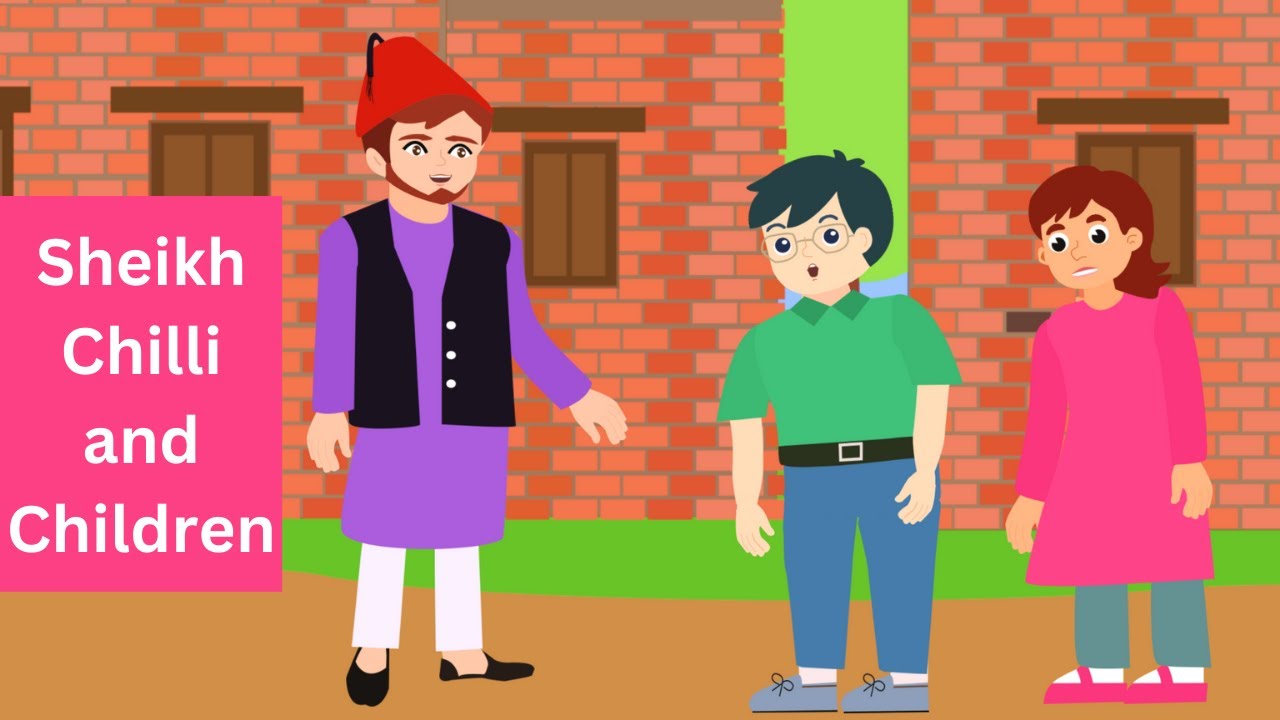 Sheikh Chillii and Children | English Cartoon Story with Subtitles ...