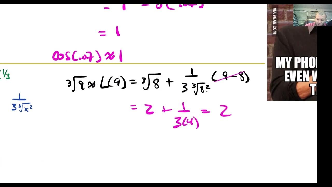 Linearization examples from page 66 - YouTube