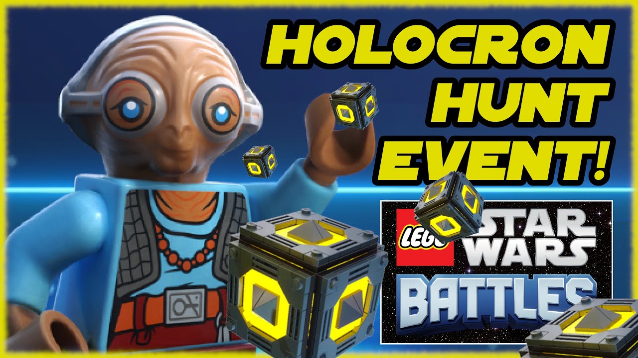 Holocron Hunt Event - SO MANY HOLOCRONS! LEGO Star Wars Battles LIVE ...