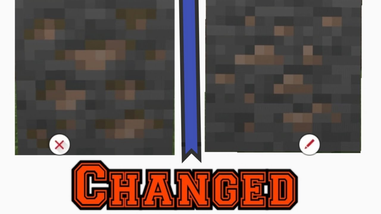 How to change appearance of ores in minecraft in 1.17 update #minecraft ...
